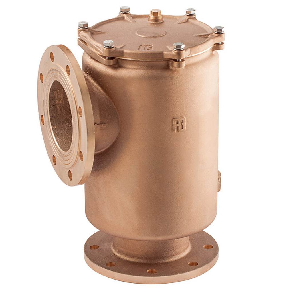 Guidi Vertical Intake Water Strainer Bronze 1283 (PN6/PN16)